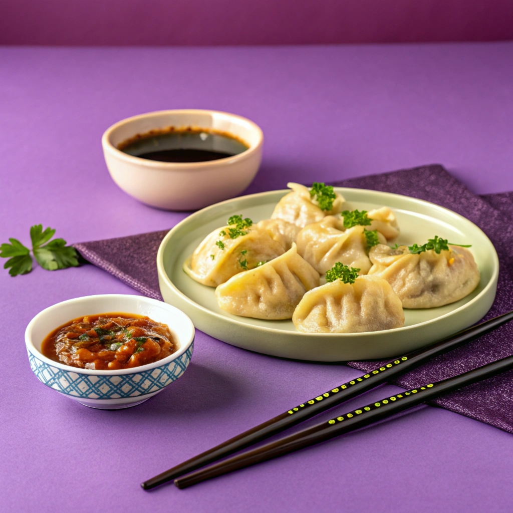 Hot snacks & Savory :: Traditional snacks :: Momo 10 pcs Combo Pack