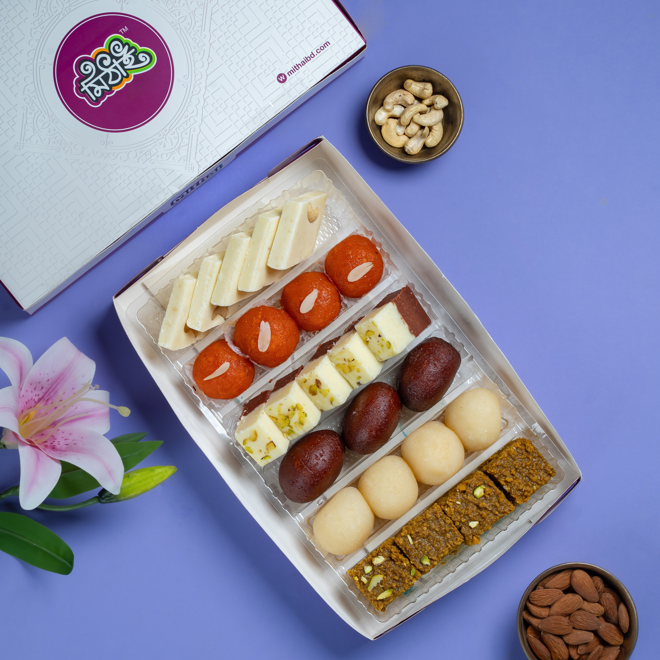 Buy Platinum Sweet Box: Mithai - Taste of Tradition